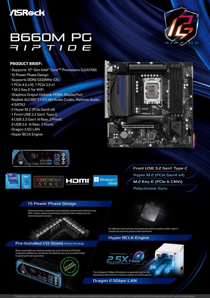 Đánh giá ASRock B660M PG Riptide - Vị vua mới ở phân khúc chủ đạo ...