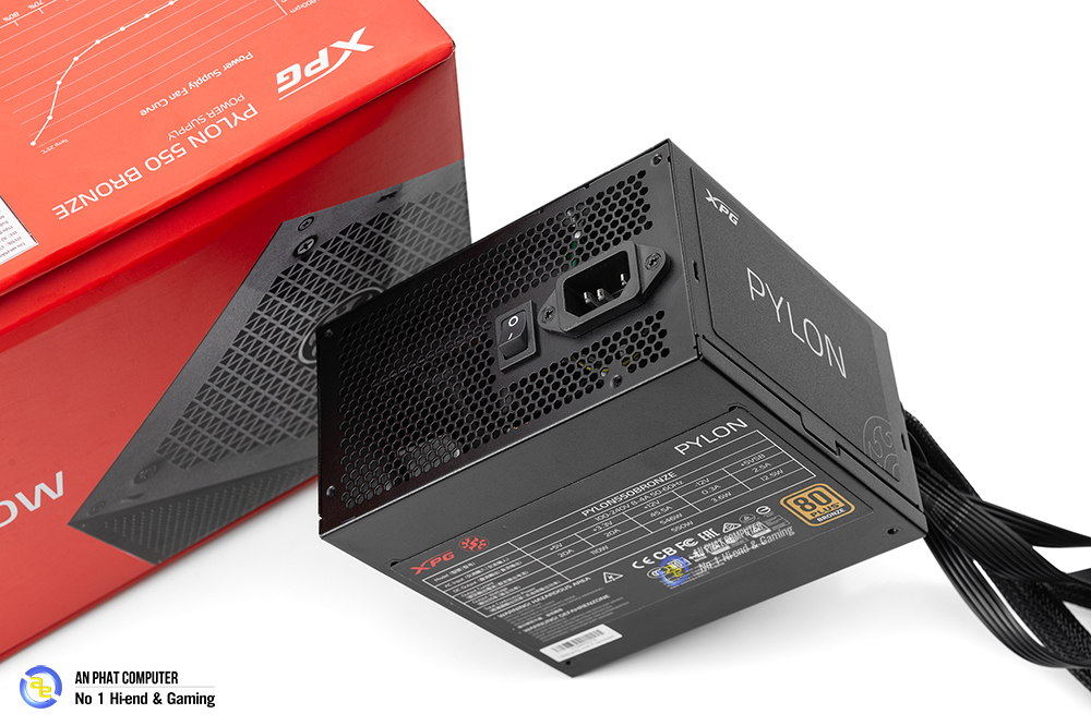 Đánh giá PSU ADATA XPG Pylon 550W - Chất lượng tốt trong phân khúc tầm ...