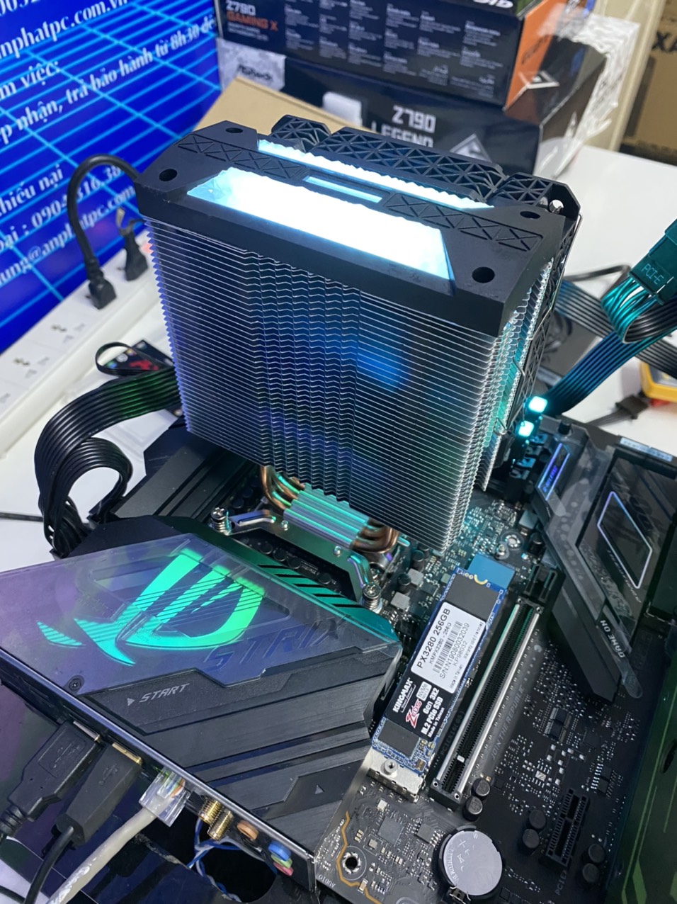 Đánh giá tản nhiệt ASESTEK P1000 RGB - Hiệu quả tốt trong tầm giá - Tiến Sư Thầy - Blog Review ...