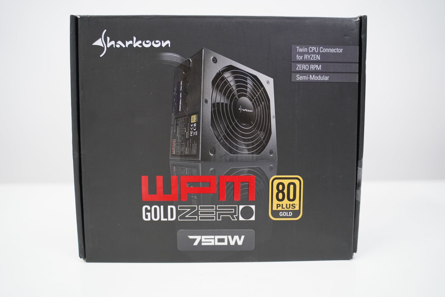 Đánh giá PSU Sharkoon WPM Gold ZEZO 750W - Thêm lựa chọn cho người dùng ...