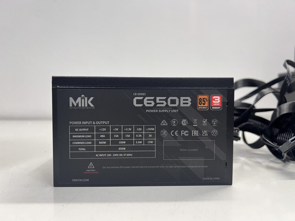 Bộ nguồn MIK C650B - Phù hợp với các hệ thống Dual Xeon giá rẻ - Tiến Sư Thầy - Blog Review Công ...